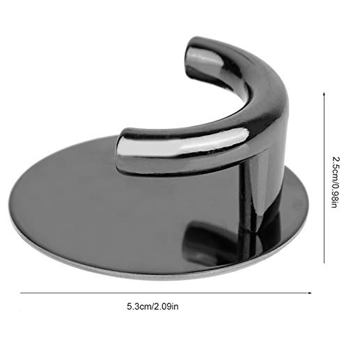 Anti-Rusty Adhesive Waterproof Durable Hook, Wall Hanger, Bathroom for Kitchen Storing The Clothes(Black)