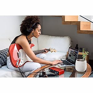 Focusrite Scarlett Solo Studio USB Audio Interface Bundle with XLR Cable and Polishing Cloth