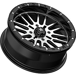 MSA Offroad Wheels MA37 18X7 4X137 G-BLK MACH 10MM - M37-018737