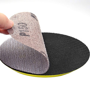 30PCS 5 Inch Mesh Hook & Loop Sanding Discs 80 100 120 150 320 600 Assort Grit Dust Free Abrasive Net Sander Disc Anti-Blocking Long-Lasting Mesh Sanding Pads, Sandpaper for Wood Furniture Floor