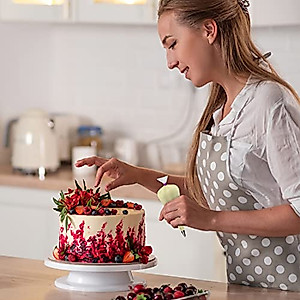 119 Pieces Disposable Piping Bags and Tips Set 12 Inches - 100 Anti Burst Pastry Bags with 8 Nozzle Tips, 3 Bag Ties and 3 Cake Scrapers, icing piping kit, for Frosting and Cookie decorating & more