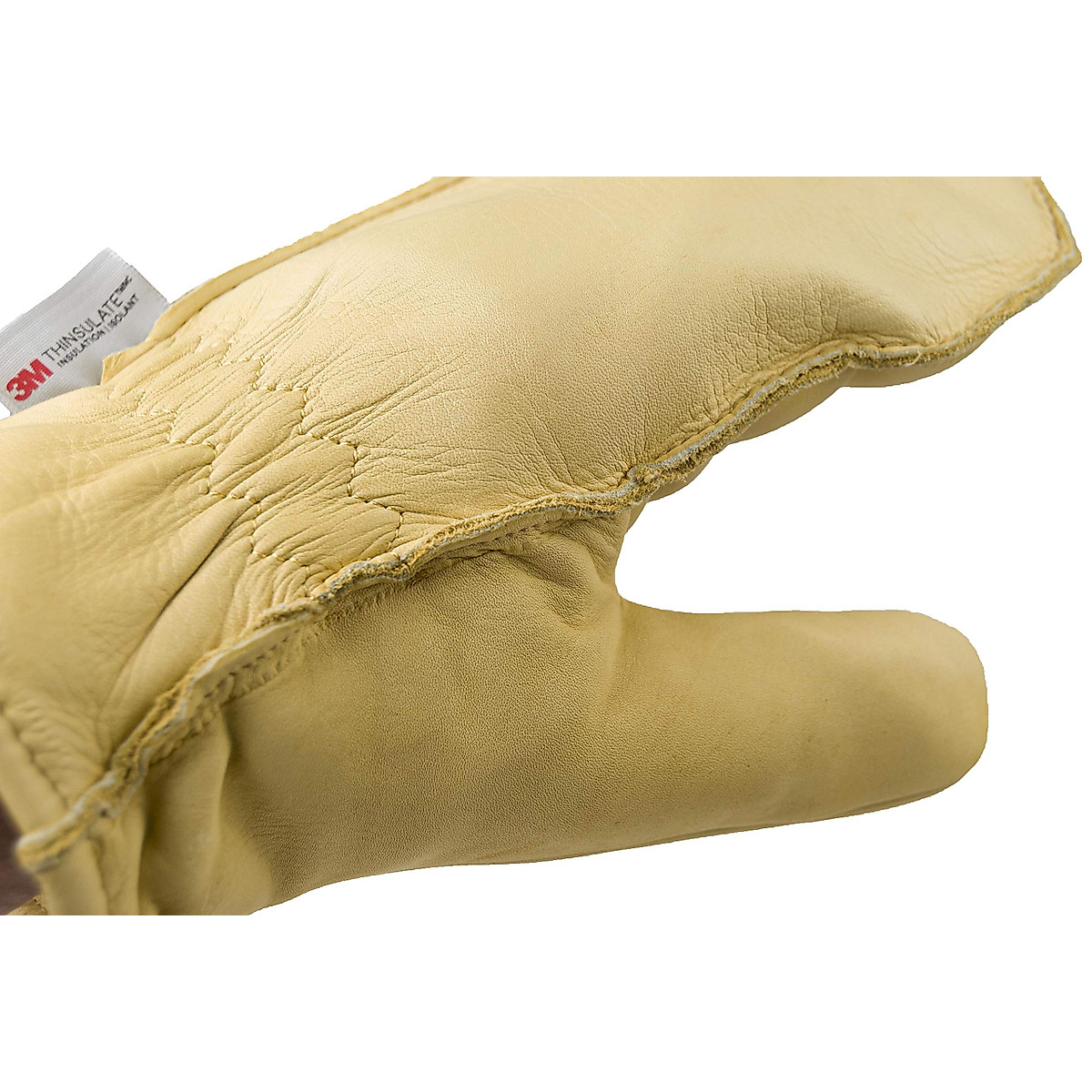 Illinois Glove Company Winter 3M Thinsulate™ Lined Premium Leather Chopper Mittens Style 501 (2X-Large)