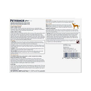 PetArmor Plus Flea and Tick Prevention for Dogs, Dog Flea and Tick Treatment, 1 Dose, Waterproof Topical, Fast Acting, Small Dogs (5-22 lbs)