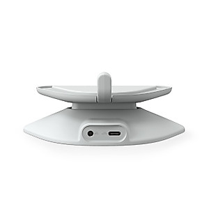 Echo Show 5 (3rd Gen) Adjustable Stand with USB-C Charging Port | Glacier White