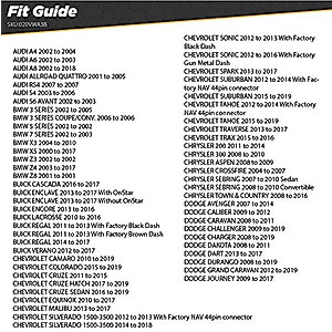 Scosche Compatible with Select 2001-Up Domestic and European Vehicles Antenna Adapter VWA3B