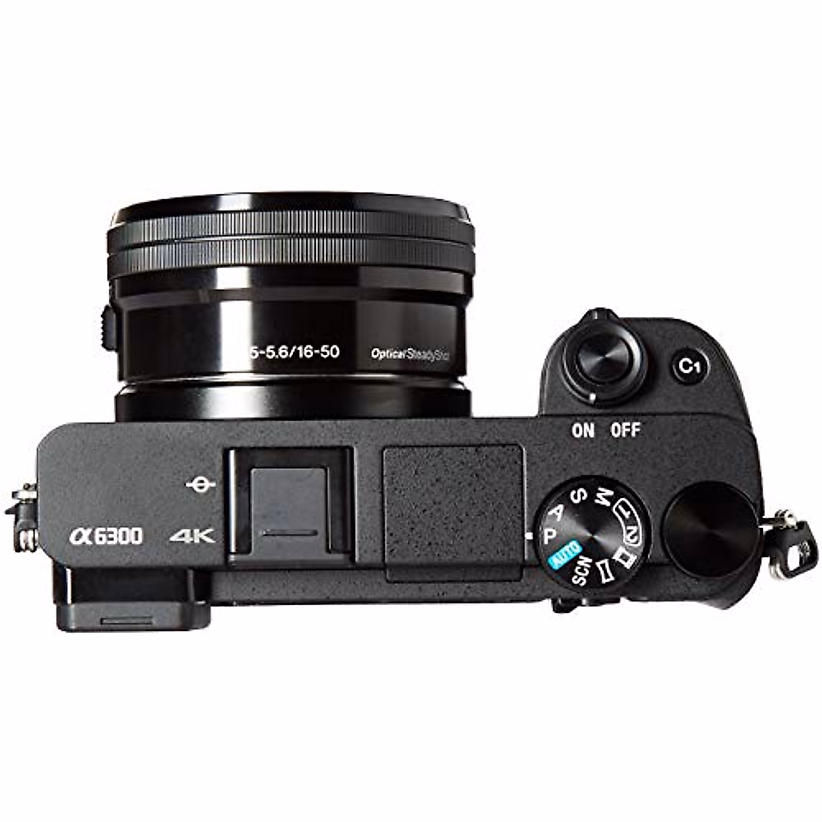 Sony Alpha a6300 Mirrorless Camera Interchangeable Lens Digital Camera with 16-50mm Power Zoom Lens - E Mount Compatible - Black (Renewed)