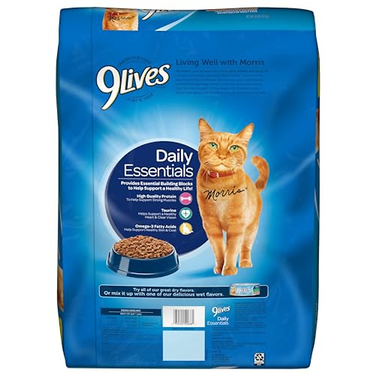 Nutrish 9Lives Daily Essentials Dry Cat Food, 20 Pound Bag