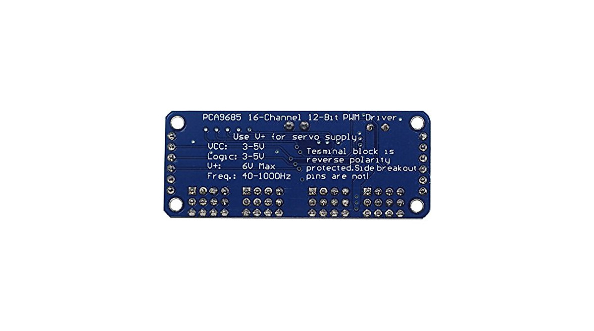 SunFounder PCA9685 16-Channel PWM Servo Driver for Arduino & Raspberry Pi