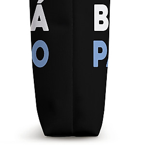 Qué Mirás Bobo, Andá Pa' Allá shirt Funny Sarcastic Speech Tote Bag