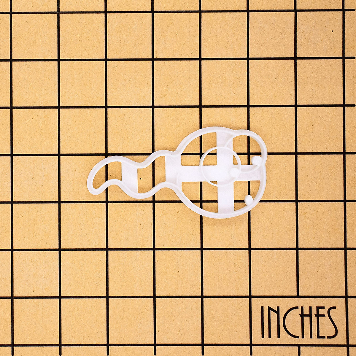 Sperm cookie cutter, 1 piece - Bakerlogy