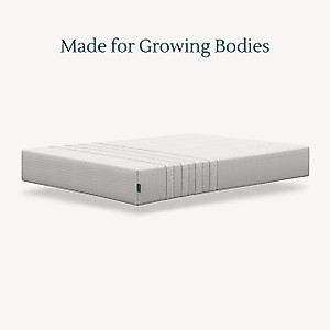 Leesa Queen Size Youth Foam Mattress, Medium Firm Firmness, Soothing Foam and Responsive Memory Foam, 10", CertiPUR-US Certified, 100-Night Trial