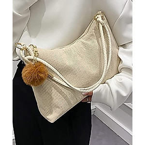 Crossbody Bag Women Corduroy Satchel Bag Small Tote Bag Shoulder Bag Cute Tote Handbag Mini Crossbody Bag Hobo Bag