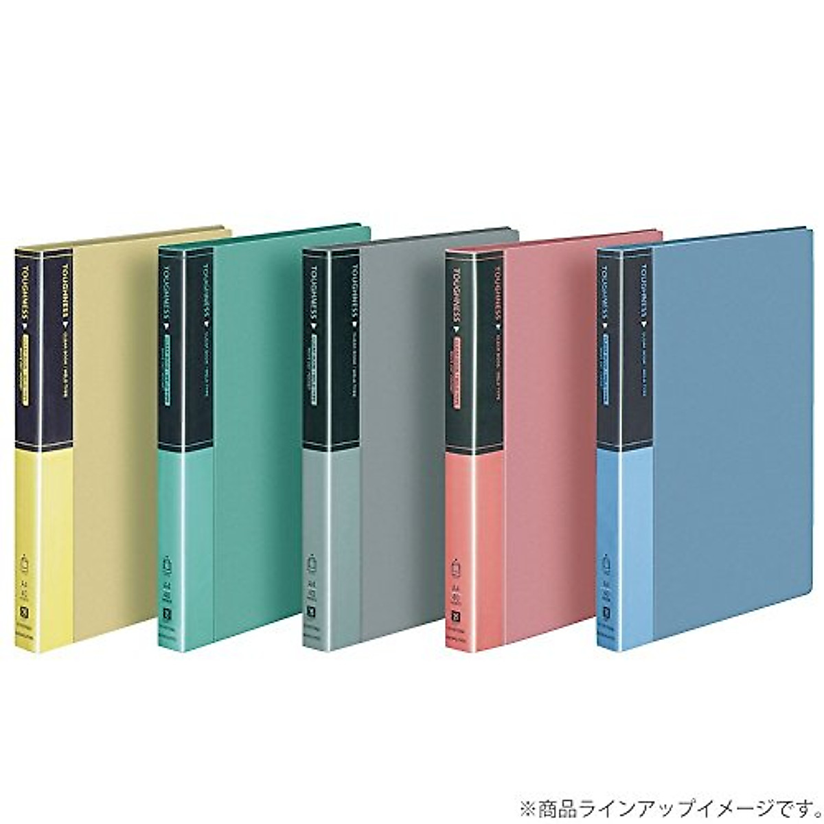Kokuyo S & T clear book toughness fixed A4 length 40P yellow (japan import)