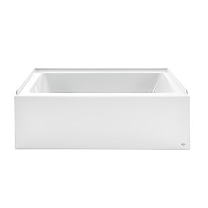 American Standard 2973102.011 Studio Integral Apron Bathtub Right Drain 60 in. x 30 in. in Arctic White