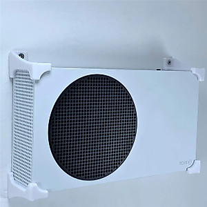 3D Cabin Product Compatible with The Xbox Series S Wall Mount Wall Bracket Holder Four Corner Black