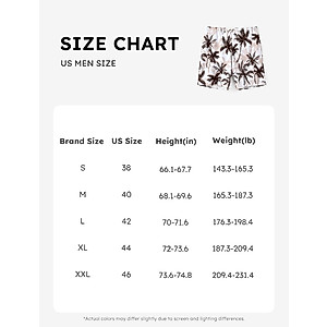 PATPAT Matching Swimsuits for Family Hawaiian Tropical Coconut Palm Leaf Print Father Son Matching Swim Trunks Matching Hawaiian Swimsuits for Couples Beach Men and Women Swimwear Shorts for Men L