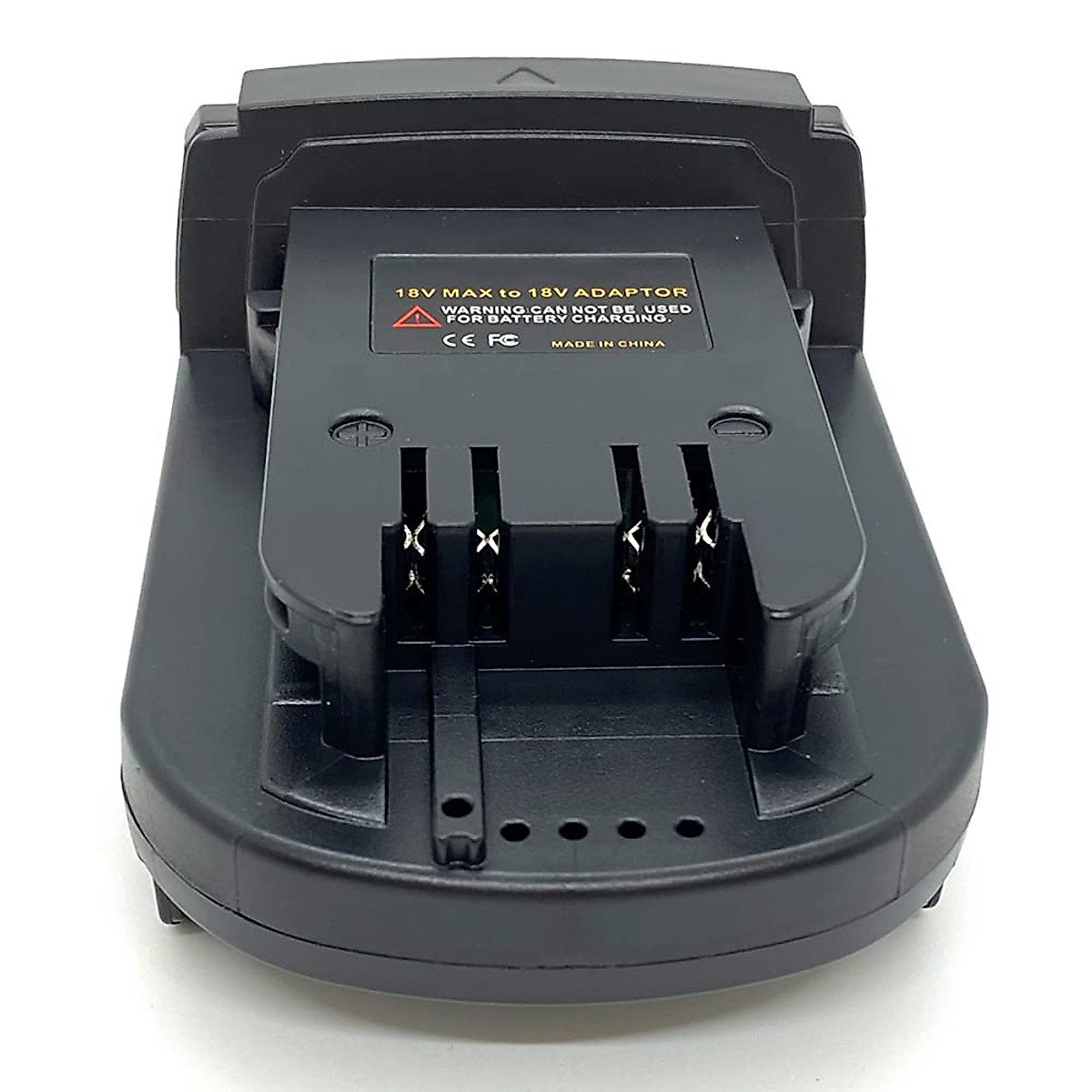 QINIZX Battery Adapter for Bosch to Milwaukee M18 18V Lithium-Ion Cordless Tool, Convert Bosch 18V Lithium Battery BAT609 BAT612 to Milwaukee 18-Volt Lithium Battery Converter