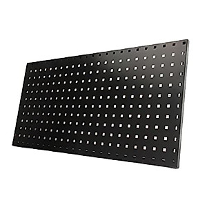 Qianly Pegboard Wall Organizer Storage Pegboard Panels for Living Room Garage