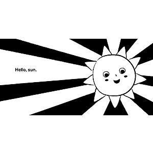 Hello, My World: A perfect book for parents and caregivers home with babies this summer (High-Contrast Books)