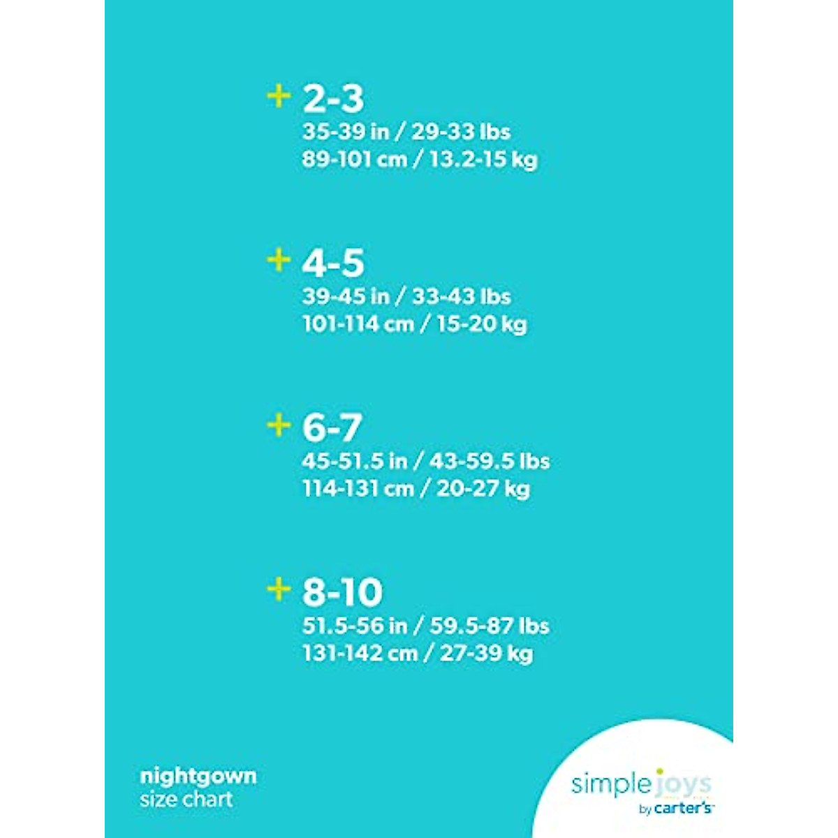 Simple Joys by Carter's Girls' Fleece Nightgowns, Pack of 2, Grey/Pink Owl, 6-7