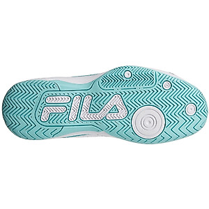Fila Womens Rifaso Tennis-Pickleball Shoes 8 White/Aruba blule