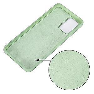 Case for Oppo A74/OPPO F19, Liquid Silicone Protective Phone Case for Oppo A74/OPPO F19 with Silicone Lanyard, Slim Thin Soft Shockproof Cover for Oppo A74/OPPO F19 Silicone Case Green