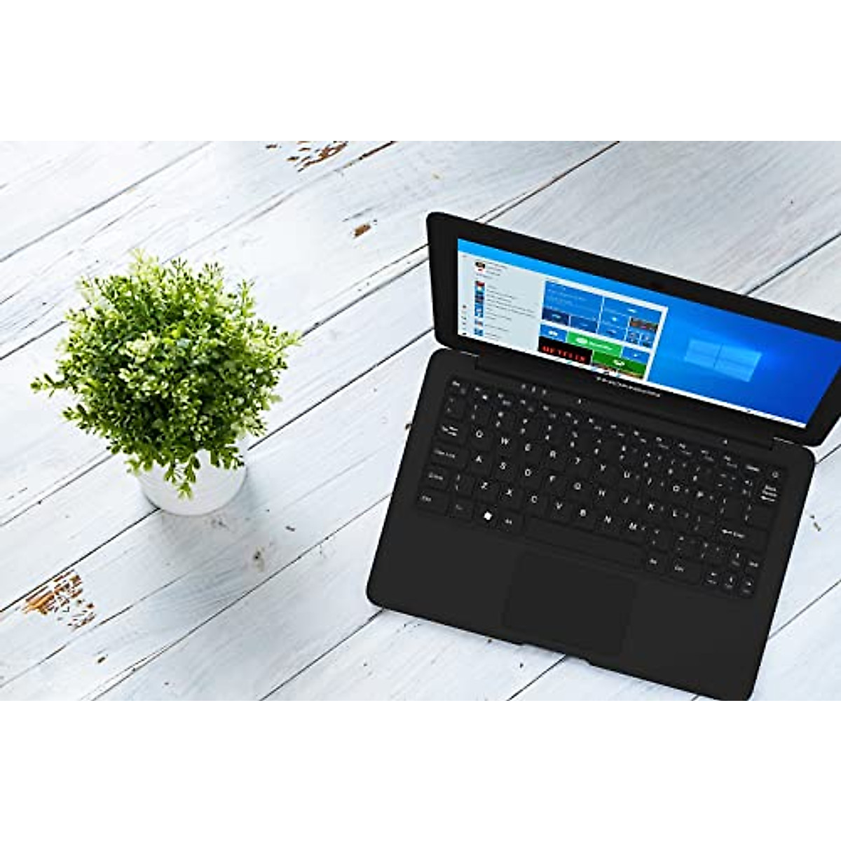 Thomson Laptop NEO 10, 10.1 Inch, Intel Atom, 4Gb RAM, 64Gb eMMC Storage, Windows 10 - Black REFURBISHED Like New