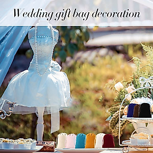 YoungJewl 54Pcs Velvet Jewelry Bags With Drawstring 9 Colors Mix Pouches Gift Bags for Wedding Favors Party Christmas Candy Bags（2.8x3.6Inches）