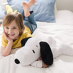 Animal Adventure Peanuts 20" Collectible Plush Snoopy,Black