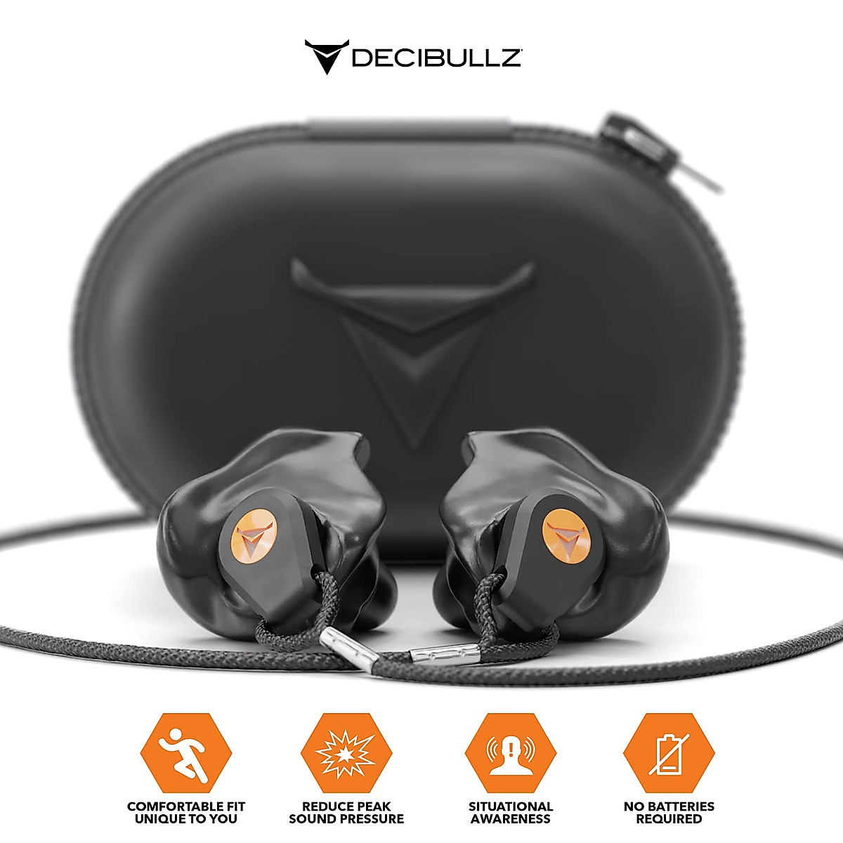 Decibullz - Custom Molded Percussive Filters, Custom Molded Hearing Protection