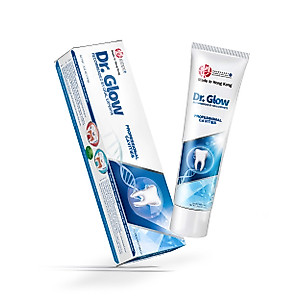 Dr. Glow Adult Cavity Repair Toothpaste, Hydroxyapatite Toothpaste Fluoride Free, Home Cavity Repair Remineralizing Toothpaste for Enamel Repair, Tooth Decay Repair Toothpaste for Stain Removal 2Tubes