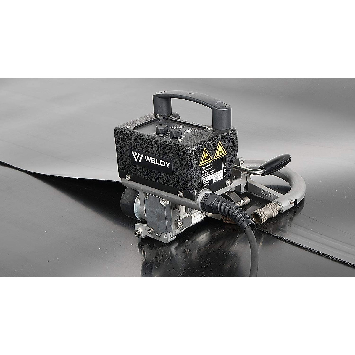 Weldy Miniwelder GEO2, Automatic Hot Wedge Welder Welding Machine, High Powerful Waterproof Membrane Hot Wedge Welder for Weld Fish Farm, Water Tanks, Gardening and Other Industries