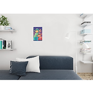 Mega Man Rush Dog Video Game Video Gamer Classic Retro Vintage 90s Gaming MegaMan Capcom Legacy Collection Megaman 11 Mega Man X Dr Wily White Wood Framed Poster 14x20