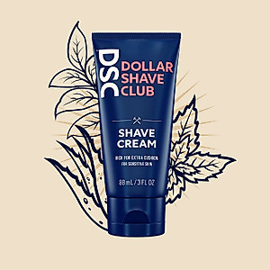 Dollar Shave Club | The Fundamental Grooming Set | Double Header Electric Trimmer, Shave Cream (3 oz), 4 Blade Razor Cartridges (4), Post Shave Dew (3.4 oz) | Our Best Shave Bundle Yet, Black