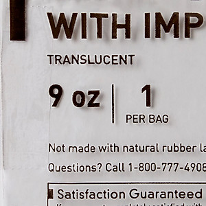 McKesson Alcohol Dispenser with Imprint - Polyethylene with Locking Cap - Translucent, 9 oz, 4 3/4 in x 2 1/2 in, 1 Count