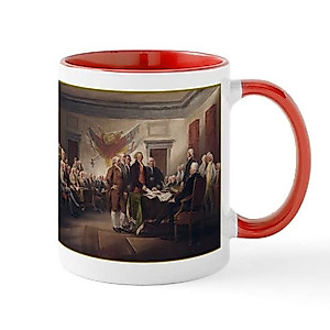 CafePress Signing Of The Declaration Of Mug Ceramic Coffee Mug, Tea Cup 11 oz