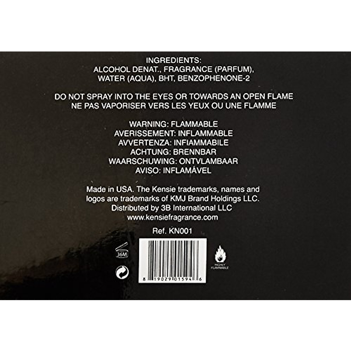 Kensie Fragrance for Her Eau de Parfum 3.4 Fl Oz