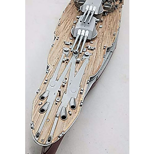 Premium Wood Deck for 1/200 USS Arizona (fits Trumpeter Kit)