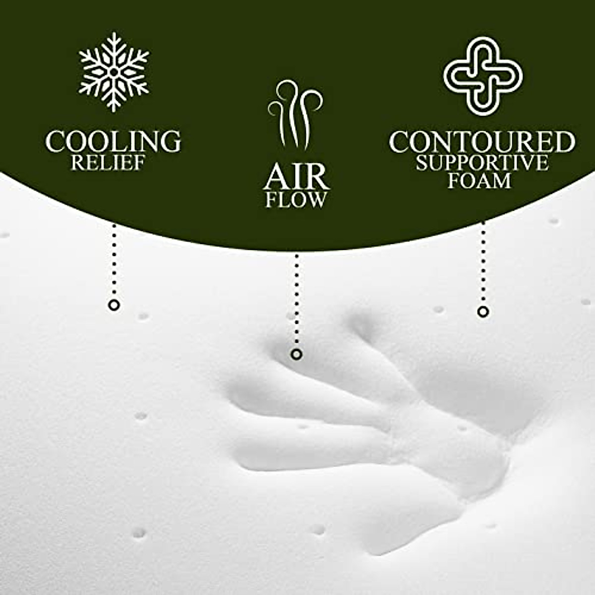 Organic Cotton Crib Topper | CertiPUR-US Ventilated 2-Inch Memory Foam Mattress Pad for Standard Baby Crib Toddler Bed w/Washable Waterproof Cover, Soft Padding, Nonslip Bottom, Travel Strap | 52x27