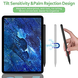 Stylus Pen for iPad,Ipad Pencil 2nd Generation,Apple Pencil,Smart Touch Switch,Compatible with(2018-2023) Magnetic iPad 6-10,iPad Mini 5/6,iPad Air 3-5,iPad Pro 11"/12.9"