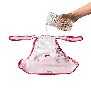 Pet Parents® Washable Dog Diapers (3pack) of Doggie Diapers, Color: Princess, Medium Dog Diapers