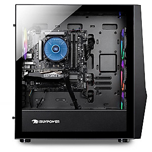 iBUYPOWER Pro Gaming PC Computer Desktop TraceMR 216i (Intel i7-11700F 2.5GHz, GeForce RTX 3060 12GB, 16GB DDR4 RAM, 480 GB SSD, WiFi Ready, Windows 11 Home)