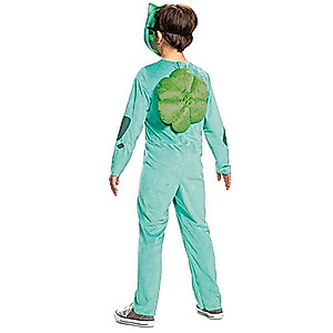Pokemon Costume Bulbasaur for Kids, Children's Classic Character Outfit, Child Size Medium (7-8) Green