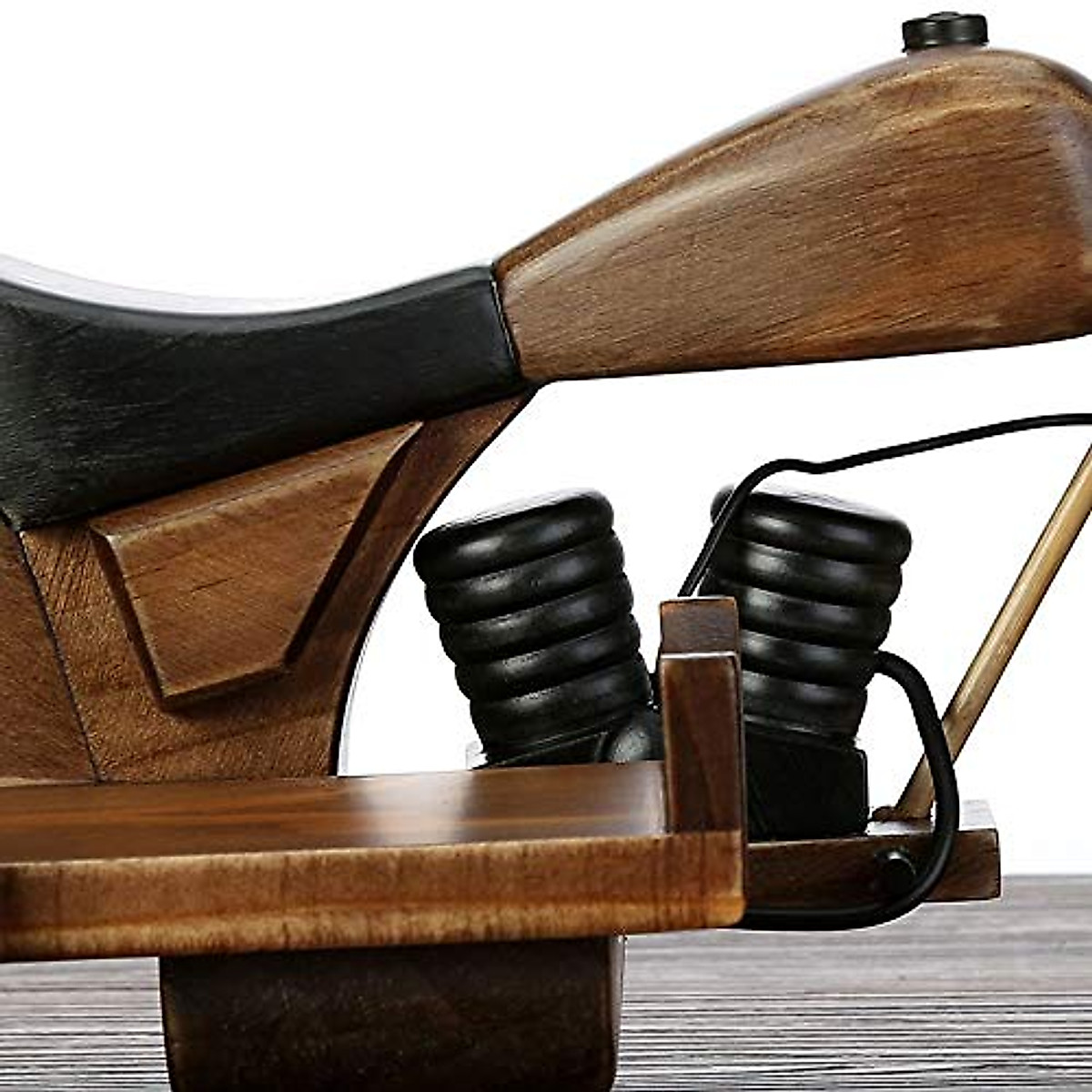 Stylish Simplicity Wooden Motorcycle Modeling Wine Rack Decoration Household Wine Bottle Rack Living Room Porch Desktop Bar Restaurant Decoration European Creative Personality Beautiful and Elegant ,