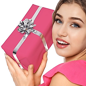 PLULON 60 Sheets Pink Tissue Paper Bulk and 60 Sheets Brown Tissue Paper Bulks