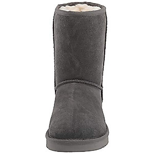 Koolaburra by UGG Women's Koola Short Mid Calf Boot, Stone Grey, 10 US