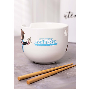 My Hero Academia Heroes & Villains Ramen Bowl Set Standard