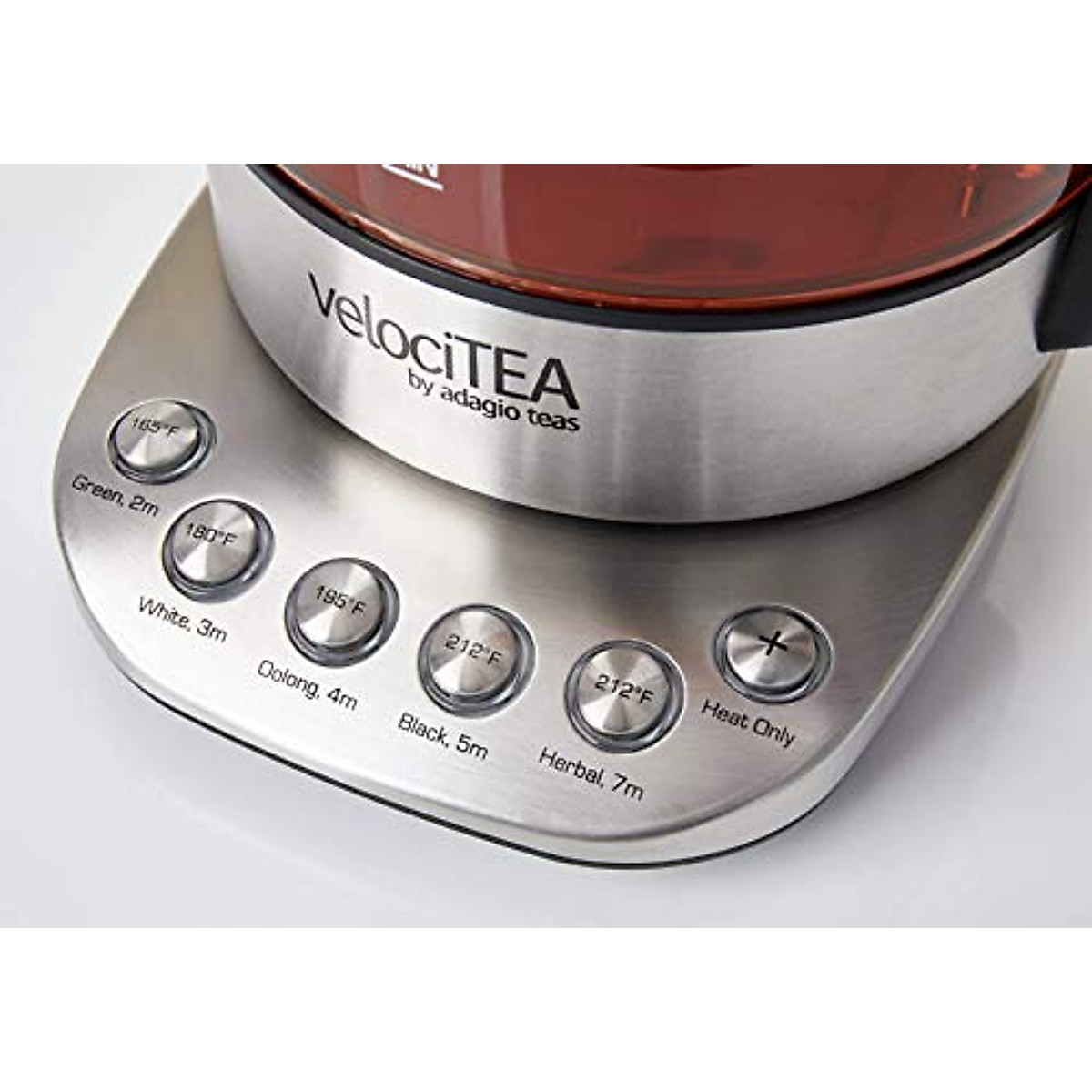 Electric Tea Maker With Variable-Temperature Settings and Keep-Warm Feature