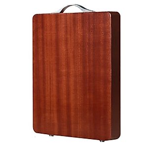 Whole Wood Cutting Board No Seam, Super Heavy Thick Hardwood Cutting Board, Original Wood Solid Cheese Board With Handle