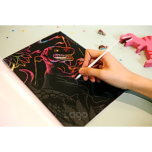 [Lago design] Scratch Coloring Children's Dinosaur (film) Scratch Coloring_Dinosaur